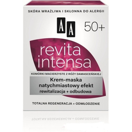 AA Cream Mask to regenerate and rejuvenate skin 50+ ALL SKIN TYPES 50ML