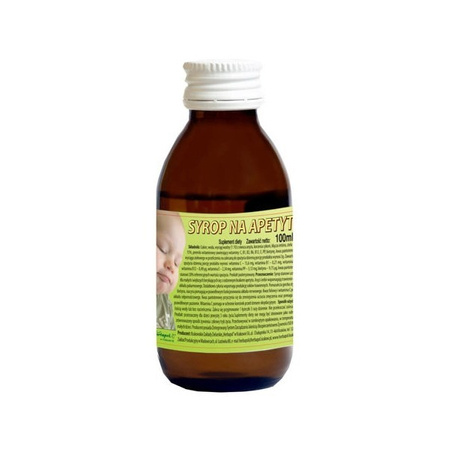 Herbapol Syrop na Apetyt 100 ml | SUPLEMENTY \ DZIECKO \ SYROPY Polskie Kosmetyki i Suplementy Diety
