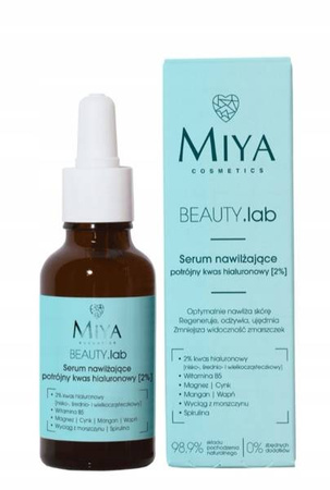 Miya BEAUTY.Lab Moisturizing Serum with Triple Hyaluronic Acid [2% ...