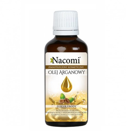 Nacomi Olej Arganowy 50 ml | KOSMETYKI \ KOSMETYKI NATURALNE \ OLEJKI DO WŁOSÓW I CIAŁA Polskie ...