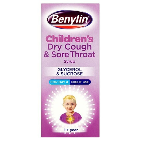 BENYLIN CHILDREN'S DRY COUGH AND SORE THROAT 125ML | SUPPLEMENTS \ BABY ...