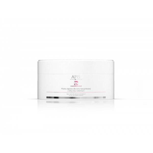 Apis Algae Mask For Couperose Skin with Wild Rose and Vitamin C 100g ...