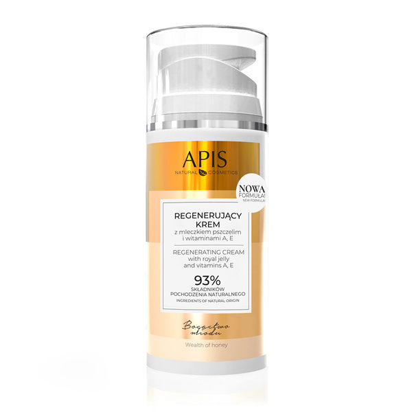 Apis Regenerating Cream with Royal Jelly and Vitamins A, E 100ml ...