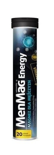 MenMag Energy Magnesium For Men Dietary Supplement 20 Effervescent ...