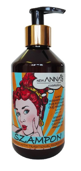 New Anna Cosmetics Shampoo with Cosmetic Kerosene, Argan and Castor Oil ...