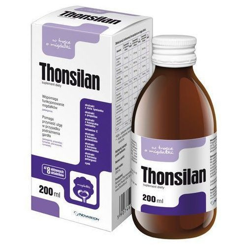 Novascon Thonsilan syrop 200ml | SUPPLEMENTS \ BABY \ SYRUPS