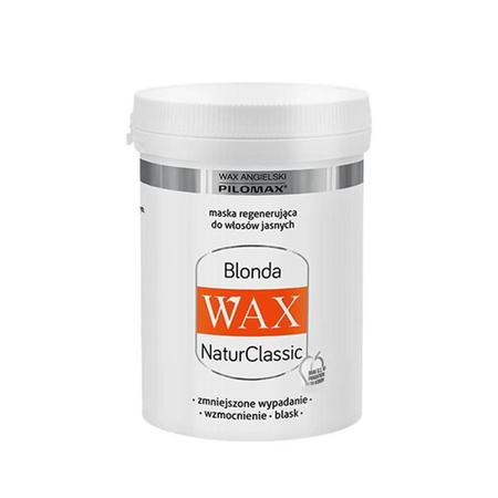 WAX NATUR CLASSIC BLONDA MASKA REGENERUJĄCA 240 ML | COSMETICS \ HAIR ...