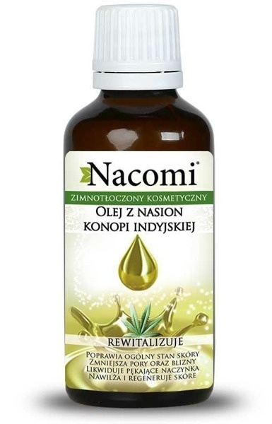 Nacomi Olej z Nasion Konopii Indyjskiej Eco 50 ml | KOSMETYKI \ KOSMETYKI NATURALNE - WŁOSY ...