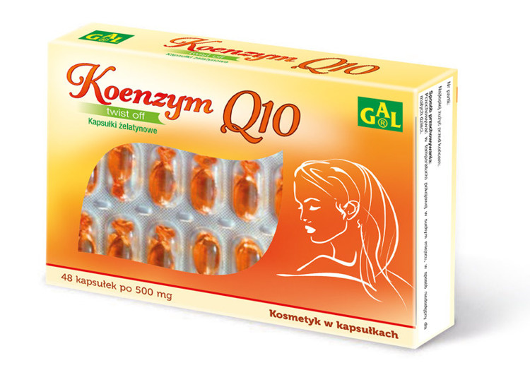 KOENZYM Q10 KAPSUŁKI ŻELATYNOWE TWIST OFF 48 KAPSUŁEK | KOSMETYKI \ PIELĘGNACJA TWARZY \ AMPUŁKI ...