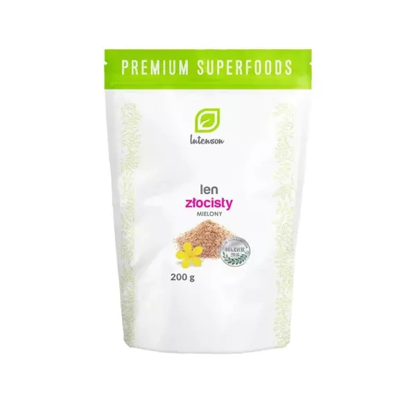 Intenson Golden Flax, Defatted Ground 200g | SUPPLEMENTS \ HERBS ...