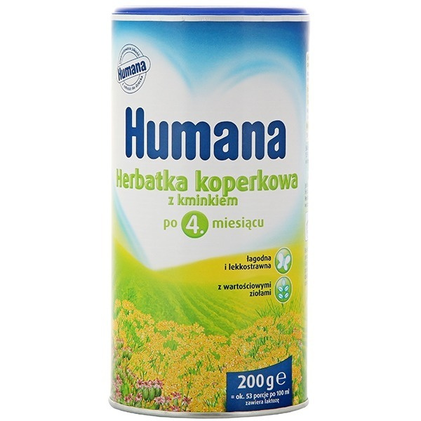 Humana Granulated Tea with Fennel and Cumin 200G | SUPPLEMENTS \ BABY ...