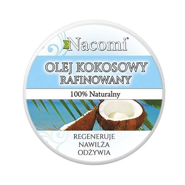 Nacomi Olej Kokosowy Rafinowany 100 ml | KOSMETYKI \ KOSMETYKI NATURALNE - WŁOSY \ OLEJKI ...