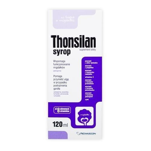 Novascon Thonsilan syrop 120ml | SUPPLEMENTS \ BABY \ SYRUPS
