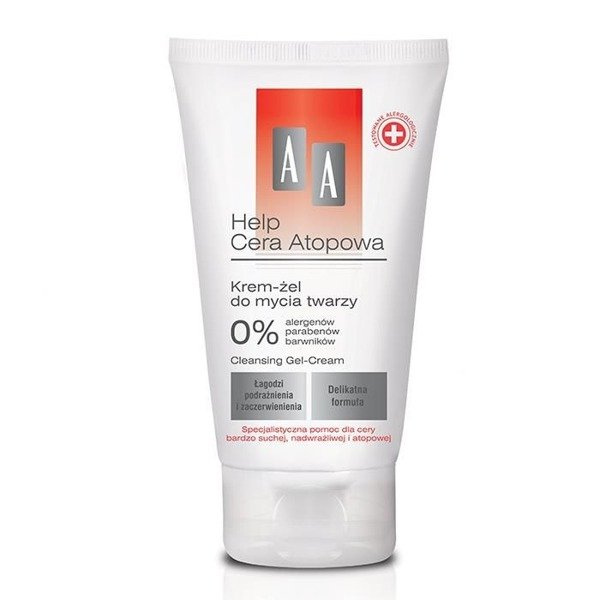 AA HELP Face Cleansing Gel-Cream for Atopic Skin 150ml | COSMETICS ...