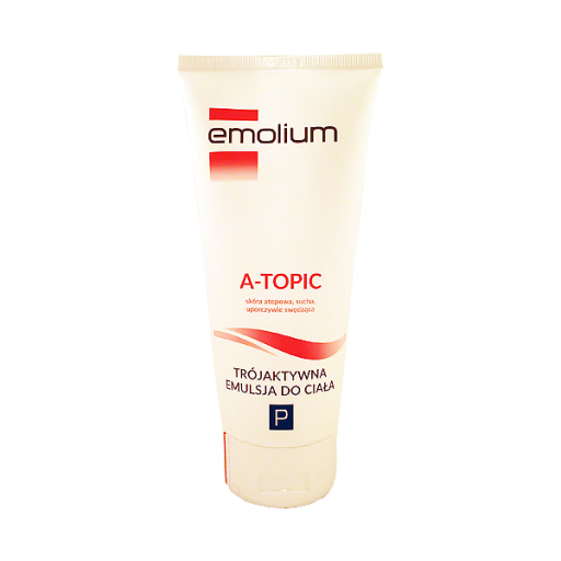Emolium A-topic Triactive Body Emulsion Dry Itchy Atopic Skin 200ml ...
