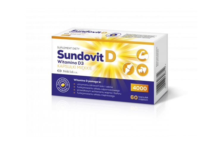 SundovitD Wit. D3 4000 j. 60 caps | SUPPLEMENTS \ VITAMINS AND MINERALS ...