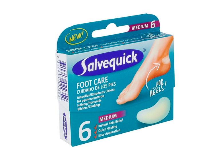 Salvequick Plastry Na Odciski 6 szt. | SUPLEMENTY \ AKCESORIA \ PLASTRY ...