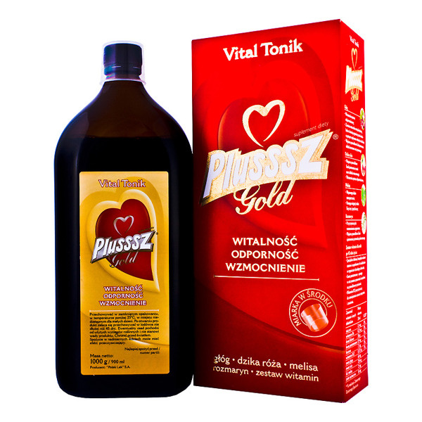 Plusssz Gold Vital Tonic 900ml | SUPPLEMENTS \ NATURAL JUICES AND ...