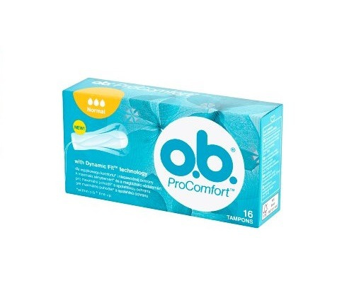 OB Pro Comfort NORMAL With Dynamic Fit technology 16 Tampons ...