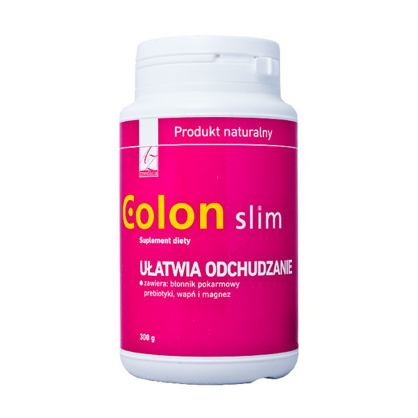 Colon Slim Wspomaga Pracę Jelit Ułatwia Odchudzanie 300 g | SUPLEMENTY ...