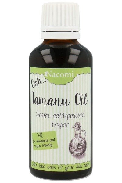 Nacomi Olej Tamanu 50ml | SUPLEMENTY \ OLEJE NATURALNE \ OLEJE TŁOCZONE KOSMETYKI \ KOSMETYKI ...